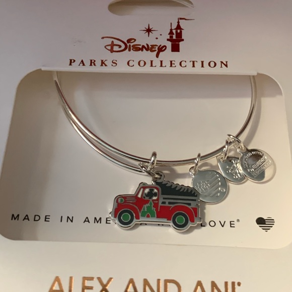 Alex and Ani | Jewelry | Disney Parks Alex And Ani Christmas Tree Truck ...